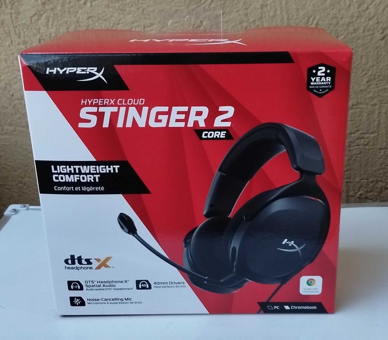 Гейминг слушалки HyperX Cloud Stinger 2 Core НОВИ гр. Ямбол Граф Игнатиев • OLX.bg