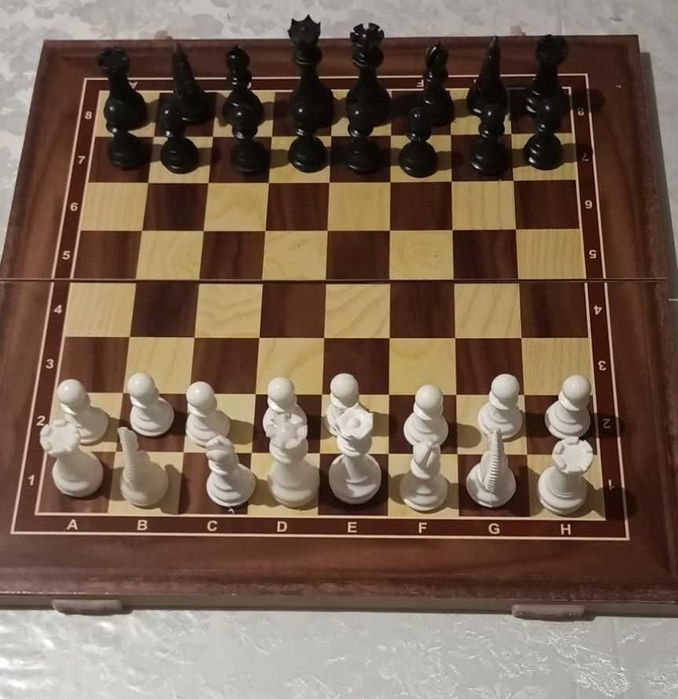 Shaxmat shashka doskasi 40sm 43sm donalari Шахмат шашка доска фигури ...
