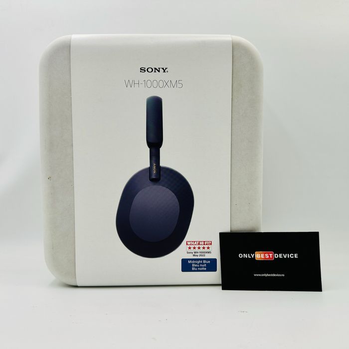 Casti Sony WH-1000XM5 Midnight Blue Bistrita • OLX.ro
