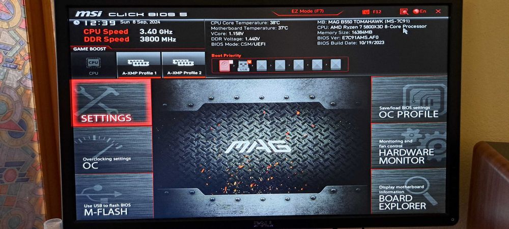 Calculator gaming pe componente, Ryzen 7 5800X3D, RX 7700 XT Bucuresti ...