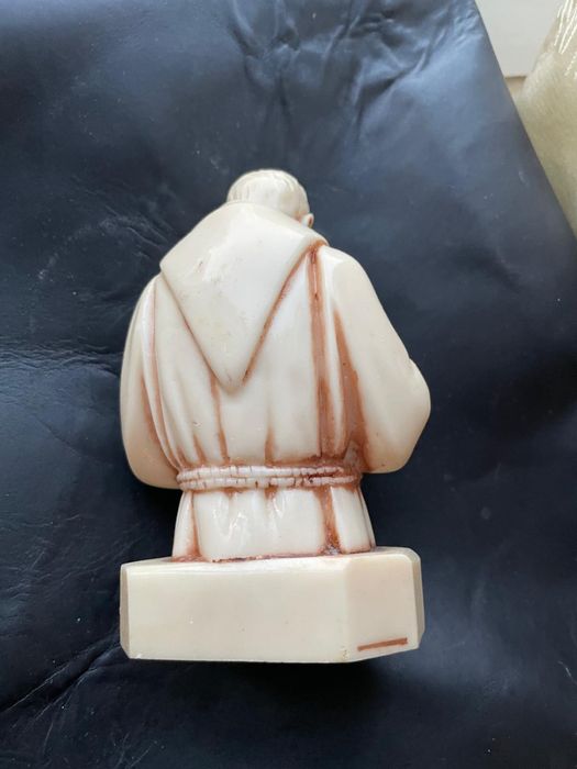 Statuie bust Vintage Padre Pio parintele caligar,preot sfant Bucuresti ...