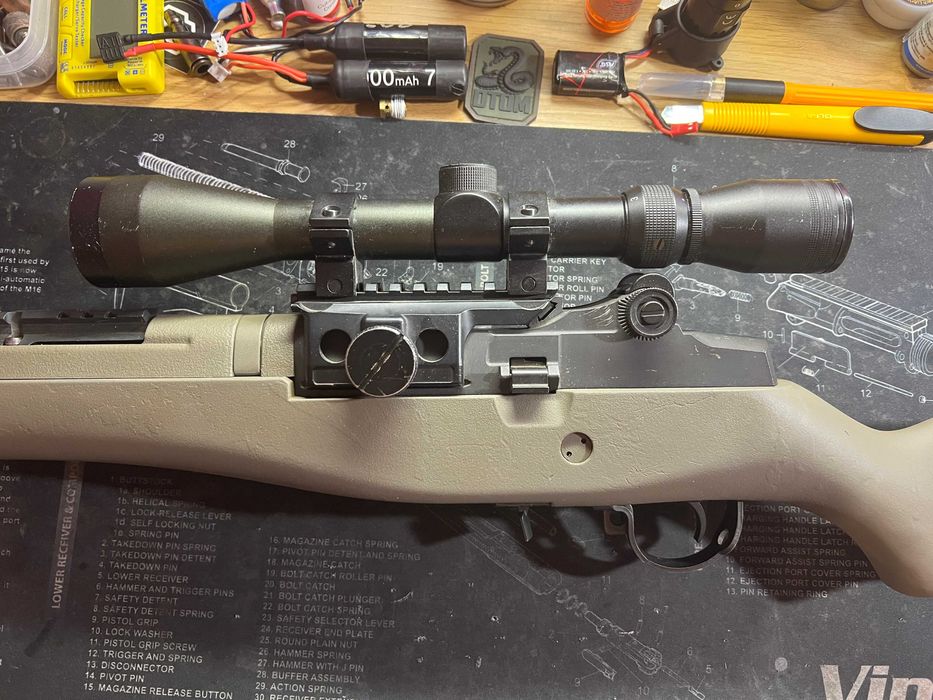 GG M14 SOCOM - Airsoft DMR Реплика гр. Шумен 5-ти полк • OLX.bg