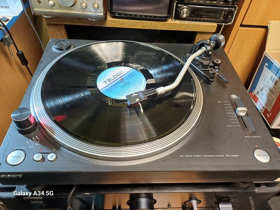 Sony PS LX 300H Pick-up manual copie Technics sl 1200 Bucuresti ...