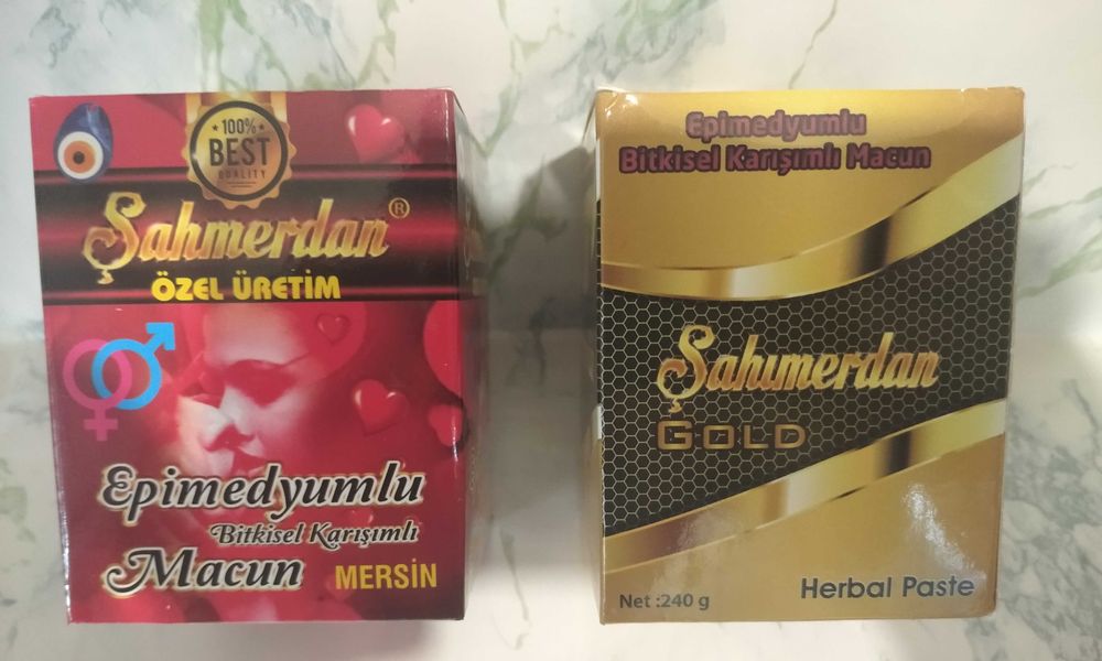 Afrodisiac SAHMERDAN 240g roșu și galben / livrare gratuita Savastreni ...