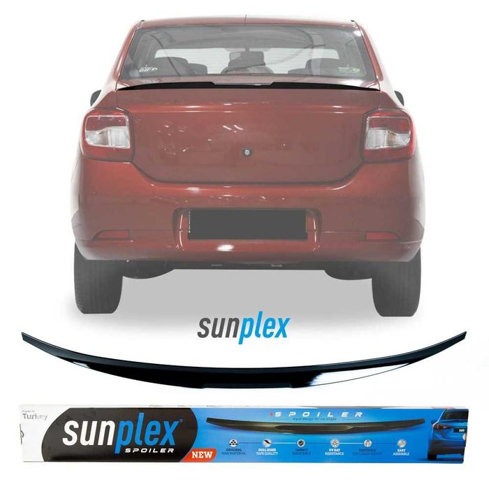 SUNPLEX Заден Спойлер ЛИП Рено СИМБОЛ / Renault SYMBOL 2013 - 2020 гр ...