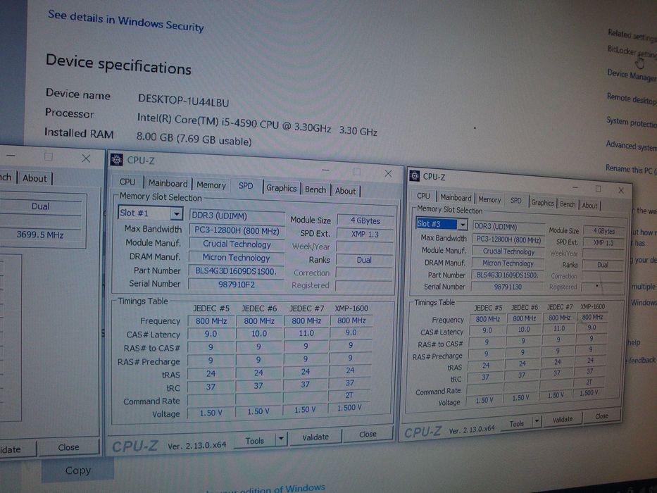 Kit memorii ram Crucial Ballistix Sport by Micron 8GB DDR3 1600 Mhz ...