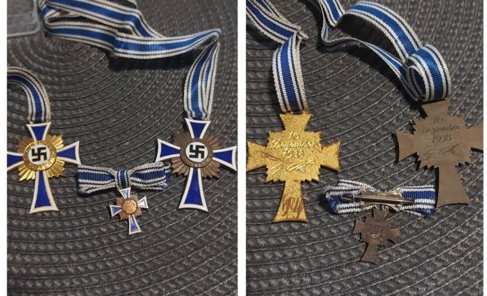 Lot Ordin Militar Crucea de Fier Germania Nazi WWII Focsani • OLX.ro