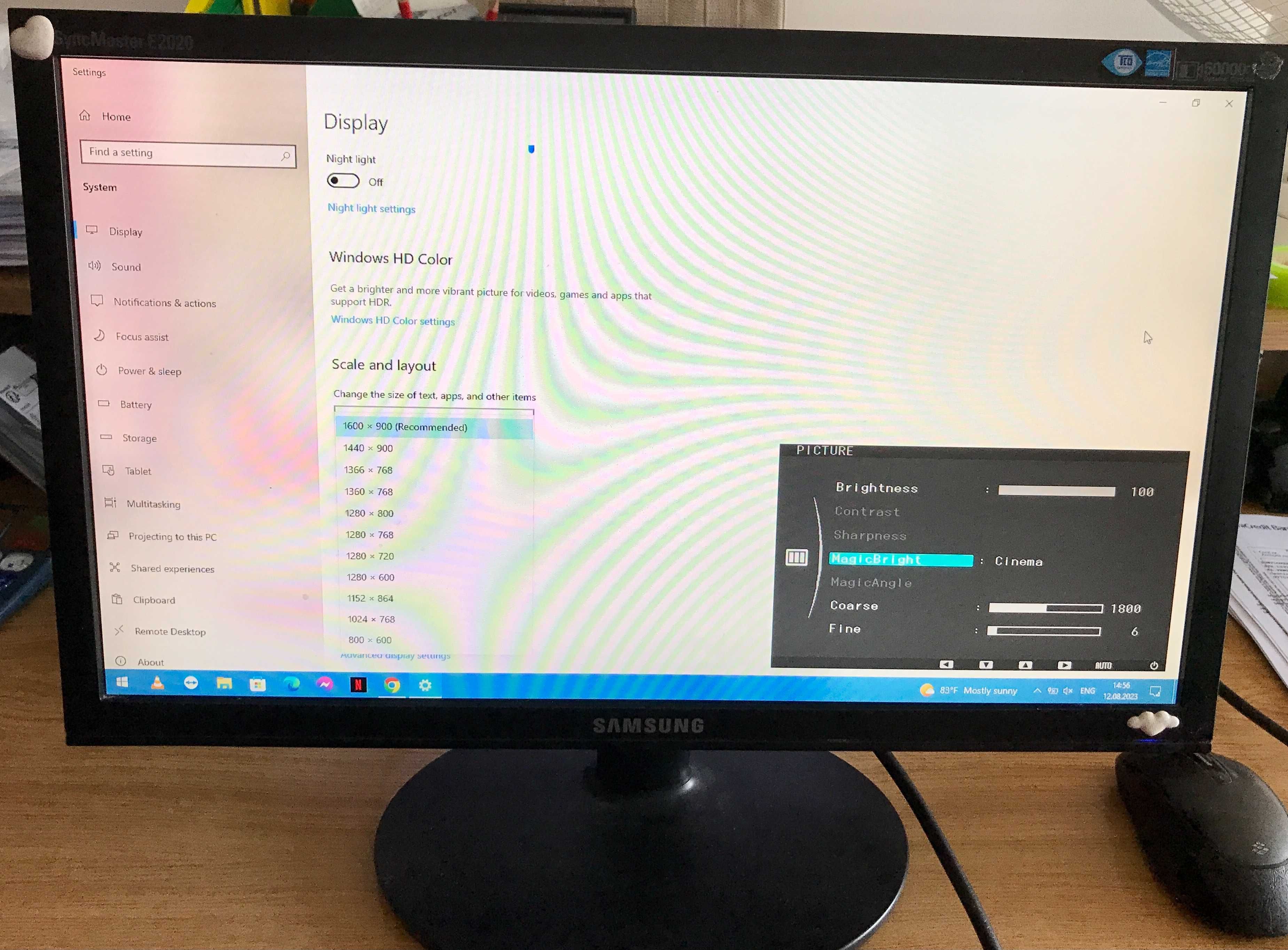 Monitor Samsung SyncMaster E2020 Romanesti • OLX.ro