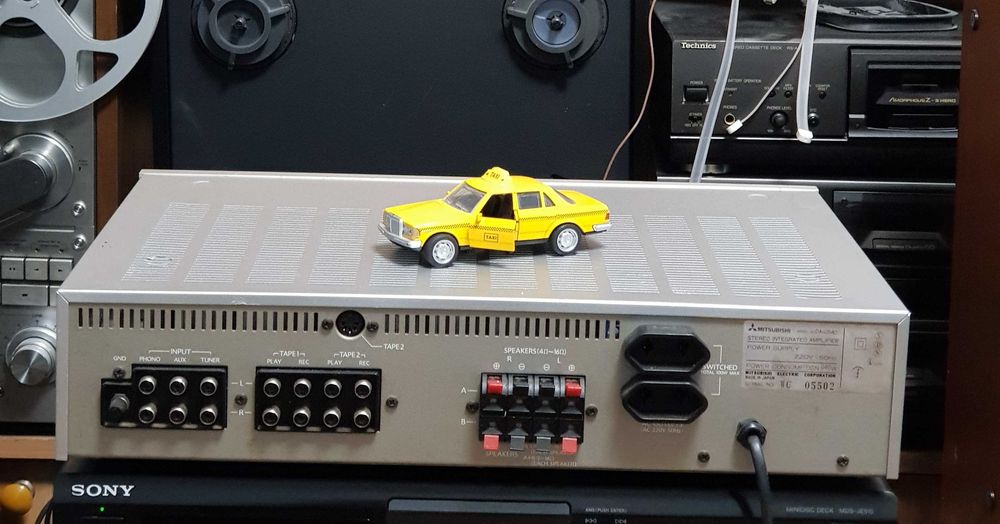 Amplificator Statie Audio Stereo Vintage Mitsubihi DA U540(made Japan ...