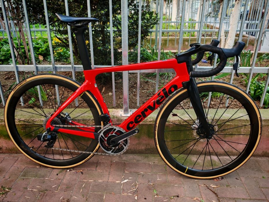 Bicicleta cursiera carbon Cervelo S5 Sram Red M/54 stare Foarte bună ...