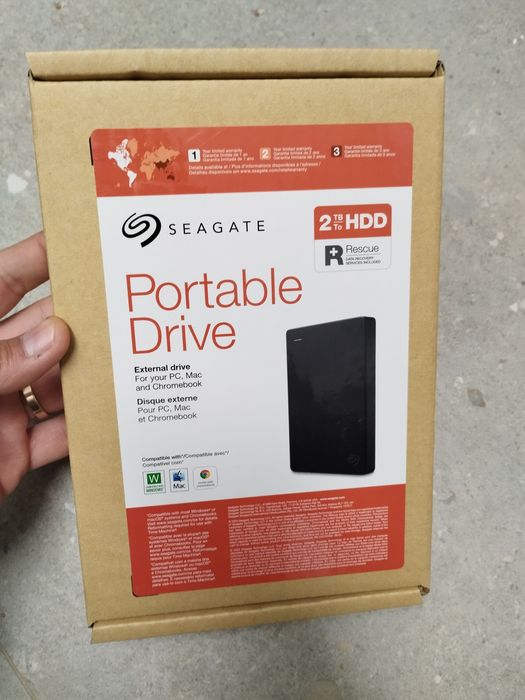 Hard Disk Extern, SIGILAT HDD Portabil, Seagate Drive 2TB Timisoara ...