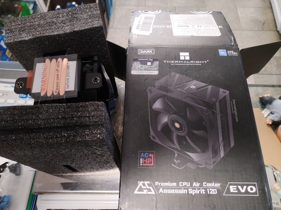 Thermalright Assassin Spirit 120 EVO DARK - Cooler CPU silențios ...