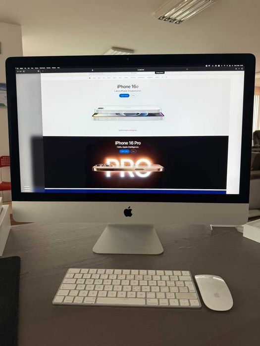 IMac 27 5K Retina, 24 GB DDR4, 3,1 GHz 6-Core Intel Core i5 гр. Пловдив Кършияка • OLX.bg