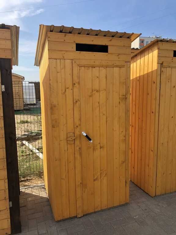 Туалет уличный из российской вагонки высшего сорта. уличные туалеты: 45 ...