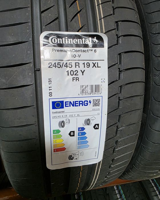 Vând anvelope vara Continental noi 245/45/19 XL 102 Y Pitesti • OLX.ro