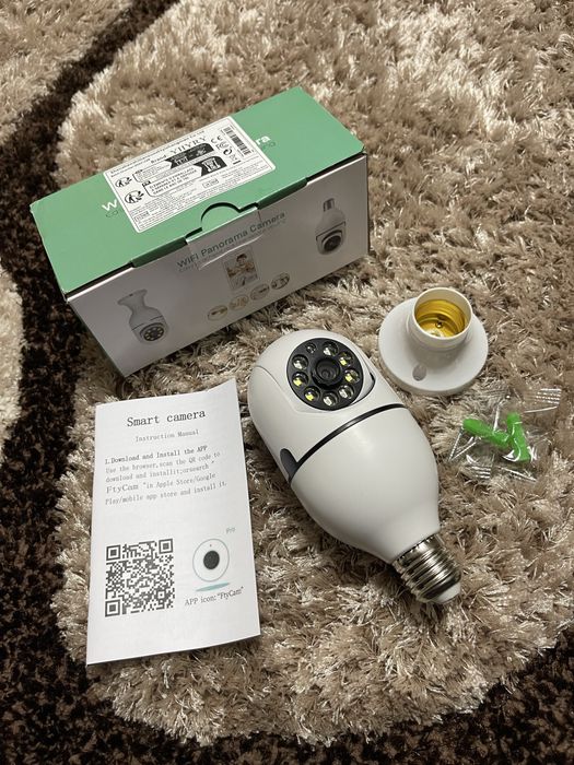 Wi fi камера за видеонаблюдение крушка гр. Нова Загора • OLX.bg