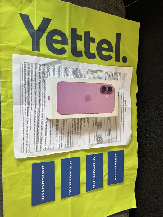 ***ЧИСТО НОВ 128GB iPhone 16 Гаранция Yettel 2028 Pink гр. София Младост 1 • OLX.bg