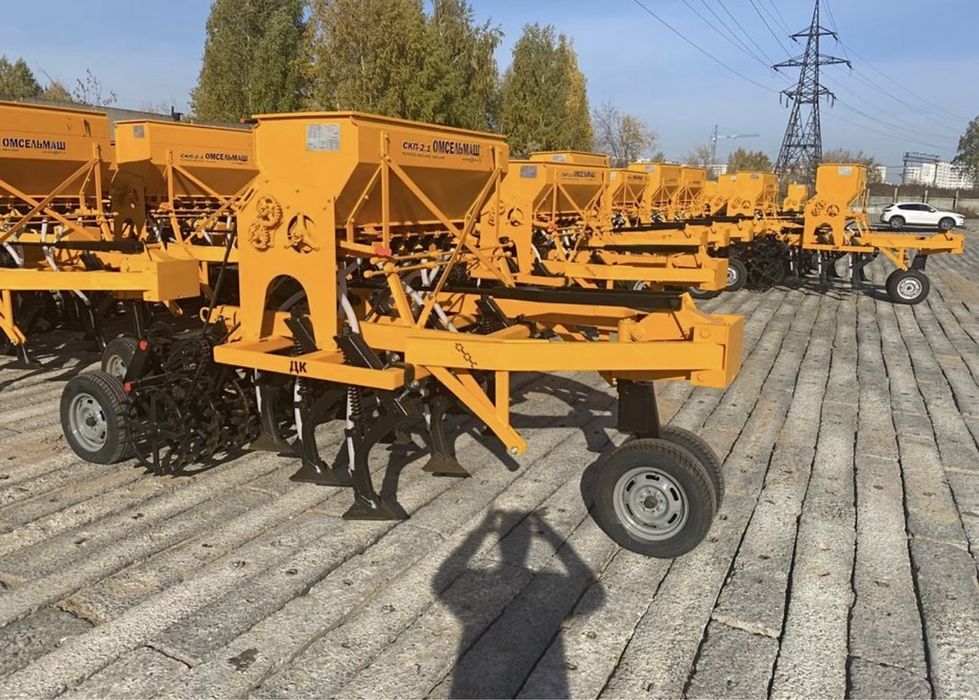 Сеялка СКП-2.1 Омичка в наличии - Сельхозтехника Костанай на Olx