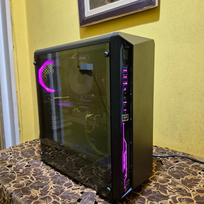 Pc Gaming High End Ryzen 5 5600 Rtx 3080 32 gd ddr4 +monitor cadou Pro ...