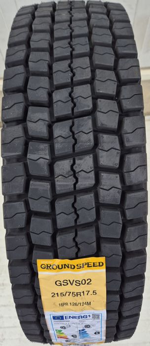 215/75 R17.5, 126M, GROUNDSPEED GSVS02 16PR, Anvelope tractiune M+S ...