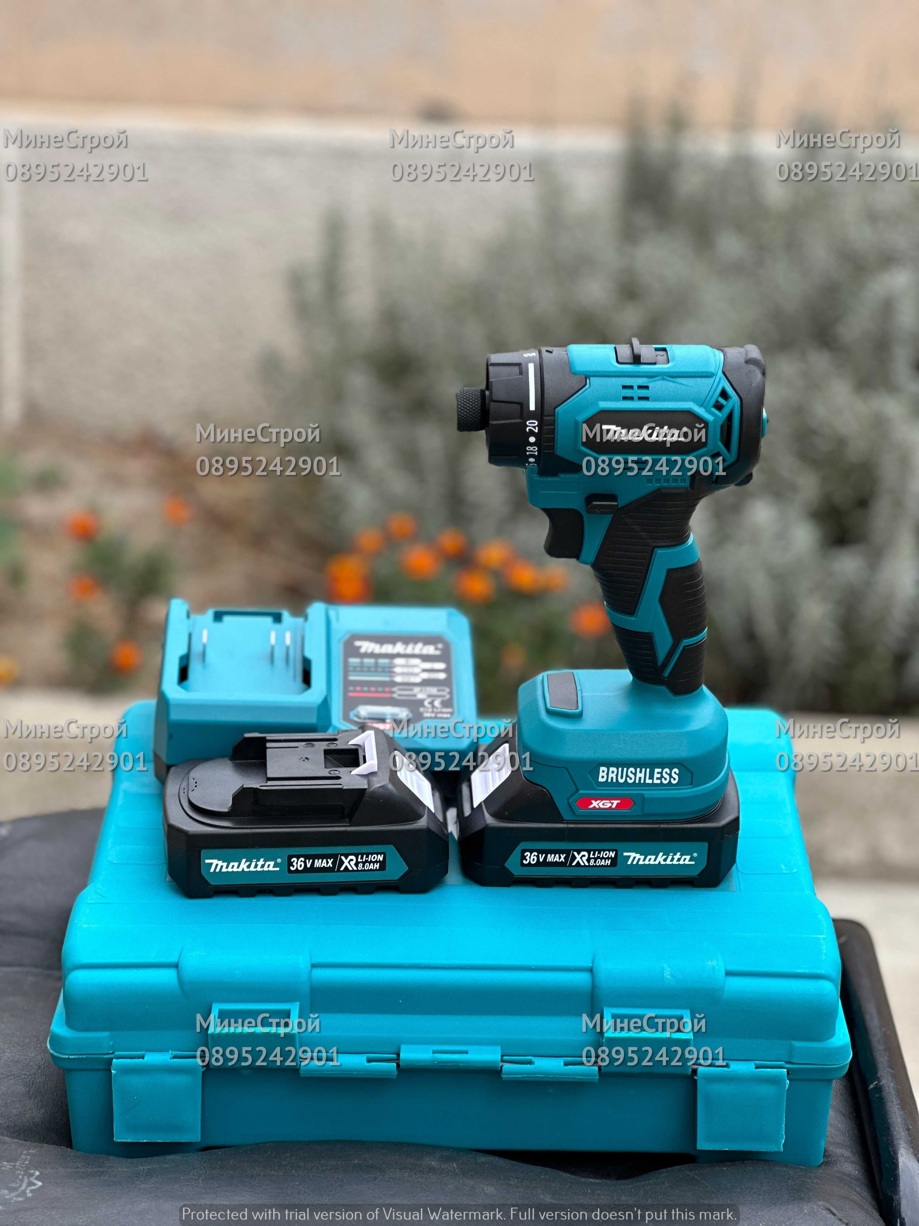 БЕЗЧЕТКОВ Акумулаторен Импакт МАКИТА 36v 8Ah Makita мини гр. Асеновград ...