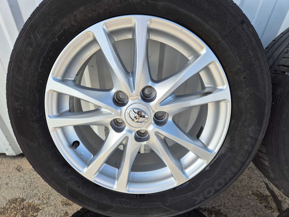 Jante / Roti Aliaj Originale cu Anvelope Toyota Avensis R16 Valcele ...
