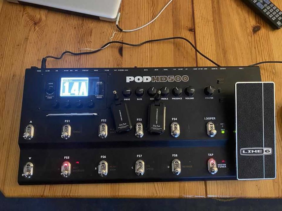 Китарен мултиефект-процесор Line 6 HD 500 POD гр. Велико Търново Център ...