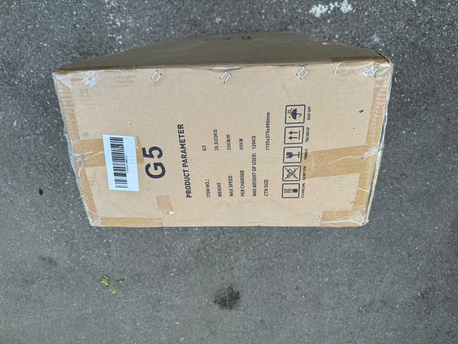 Trotineta electrica KUGOO G5 roti 10" viteza 35km/h aut 65km sigilata Bucuresti Sectorul 2 • OLX.ro