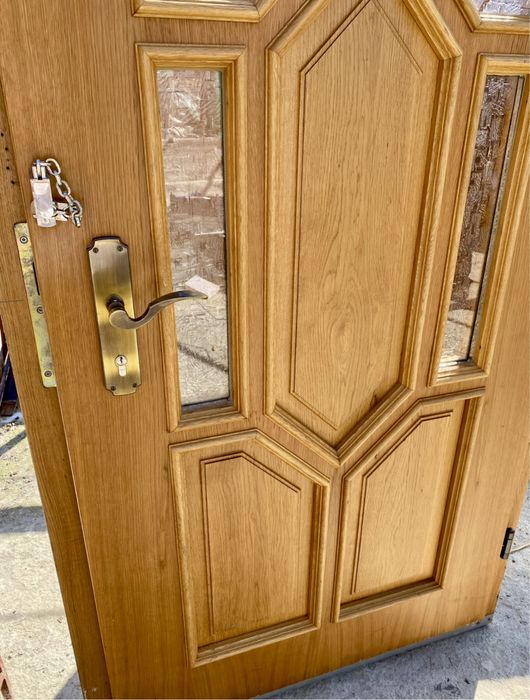 USA INTRARE CASA vila firma lemn termopan H 220 x L 107 Germania ...