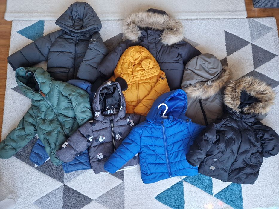 Зимни якета Zara, Original Marine, HM, Losan 80, 86, 92, 98 гр. Варна Червен площад • OLX.bg