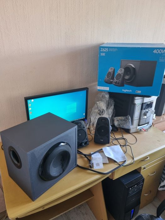 Тонколони Logitech Z625 400W. гр. Пловдив Тракия • OLX.bg