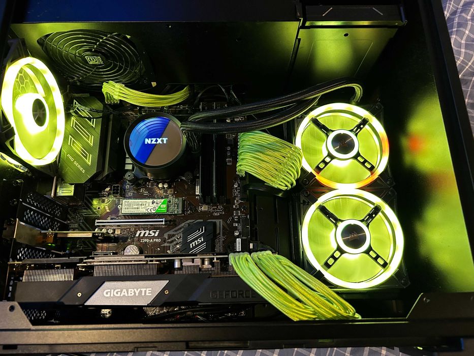 Геймърски i7 9700K/RТX 2070 Super/16гб рам/Nvme+hdd 1.5tb/RGB компютър гр. София Бояна • OLX.bg