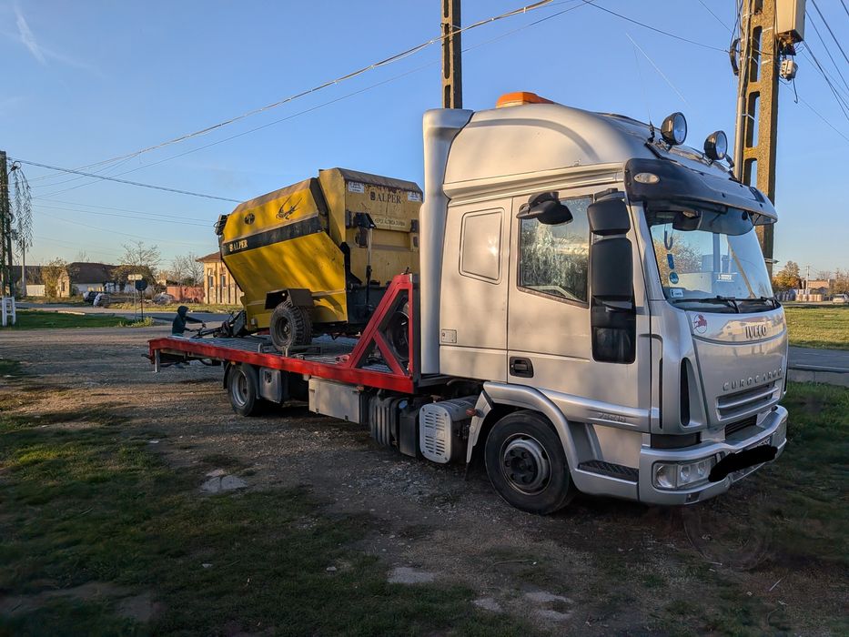 Autoplatforma 7 5t Iveco euro cargo E15 euro 5 2007! Maureni • OLX.ro