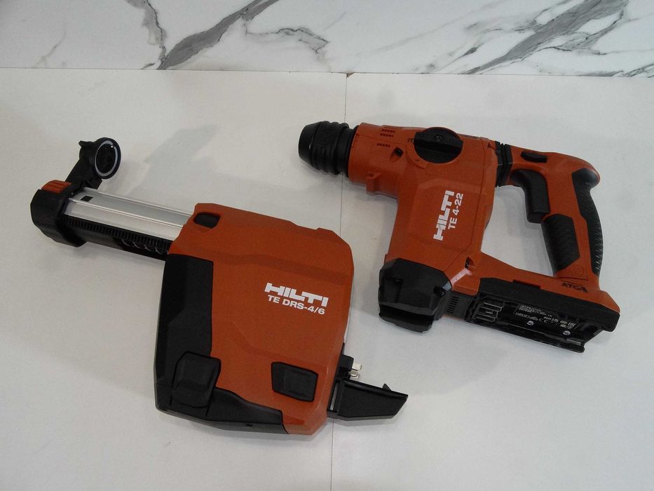 2023 - Hilti TE 4 - 22 + DRS - 4/6 - Перфоратор с прахоуловител гр. Варна ЖП Гара • OLX.bg
