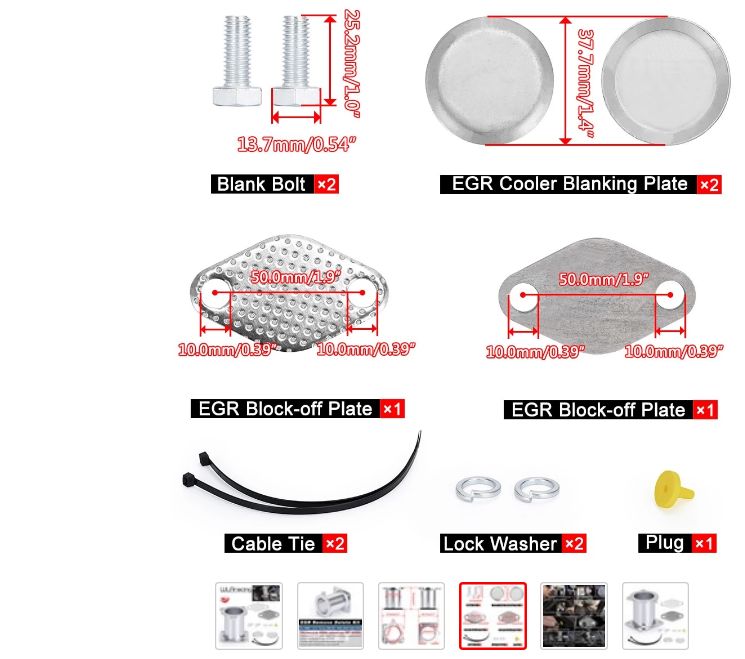 ЕГР EGR Delete Racepipe Race pipe BMW M57N2 e90 320 330d 520 530d+тапи ...