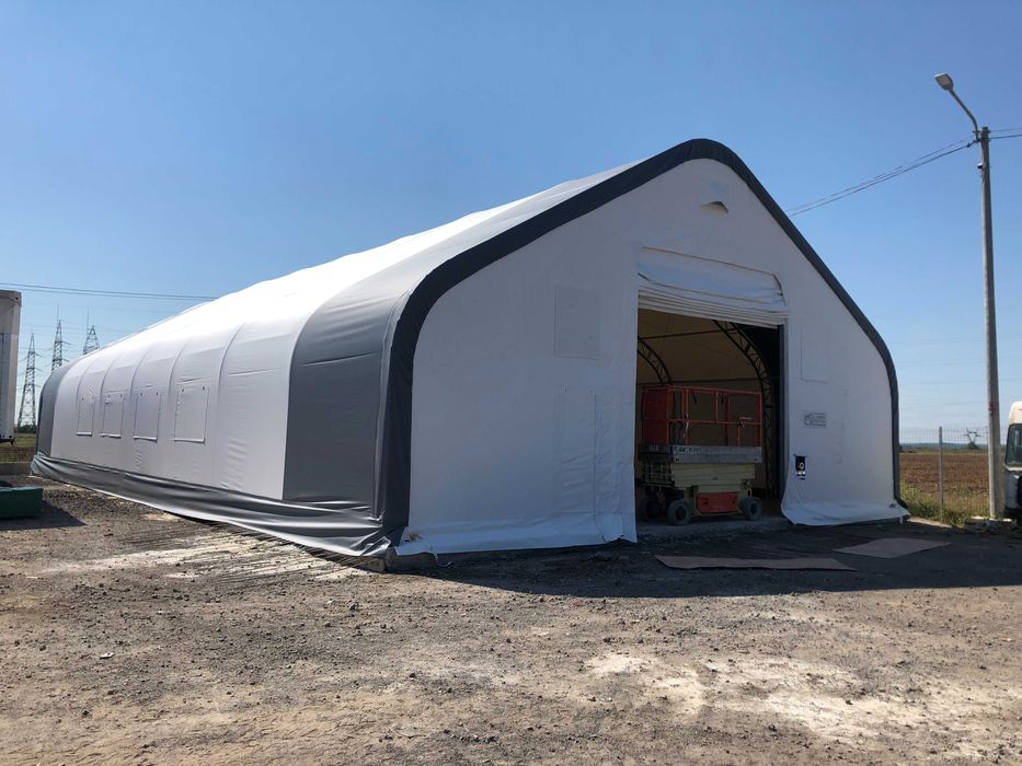 Hale metalice din otel zincat,prelata ignifug Bradesti • OLX.ro