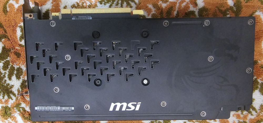 Placa video MSI GTX 1060 GAMING X 6GB GDDR5 192-bit la 450 ron Oradea ...