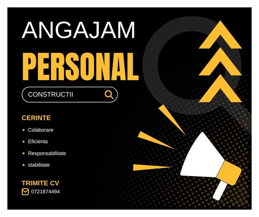 Personal Calificat în Construcții Ploiesti • OLX.ro