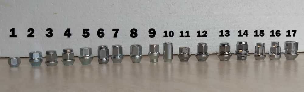 Piulițe Prezoane Ford Focus 2 sau 3 pentru jante Aliaj Originale ...