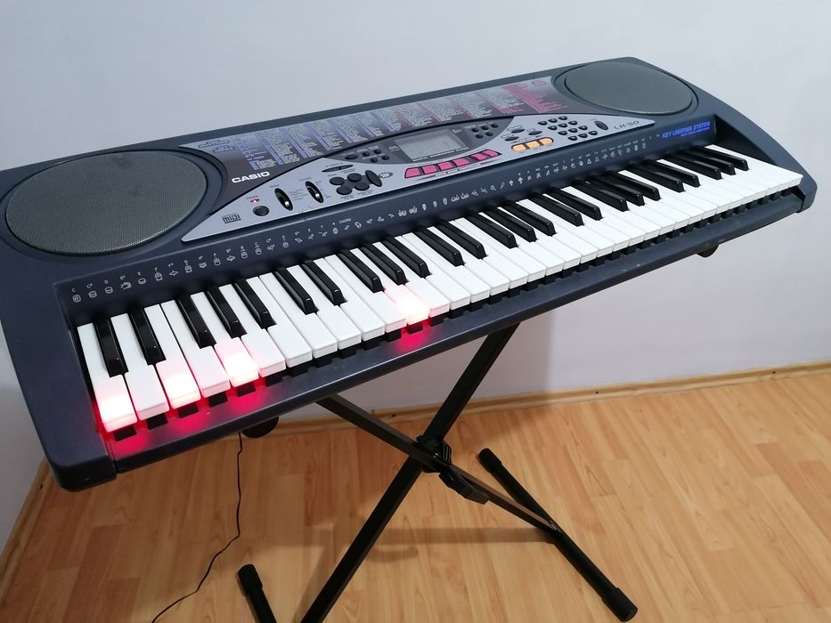 Pian CASIO LK-50 key lighting System pian digital orga Marghita • OLX.ro