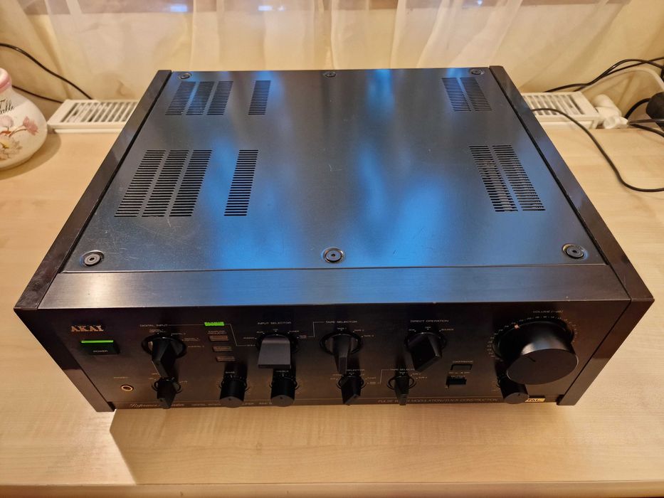 Amplificator Akai AM-95 / 2x 180W RMS in 4Ohm / Made in Japan Drobeta ...