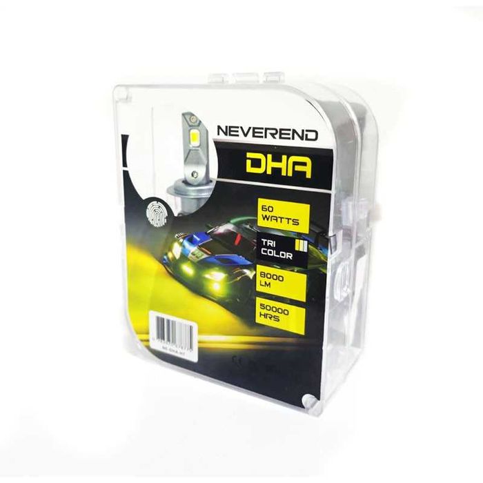 LED система DXBC с три цвята H7 12V 8000LM 60W за къси светлини гр. Пловдив Каменица 2 • OLX.bg