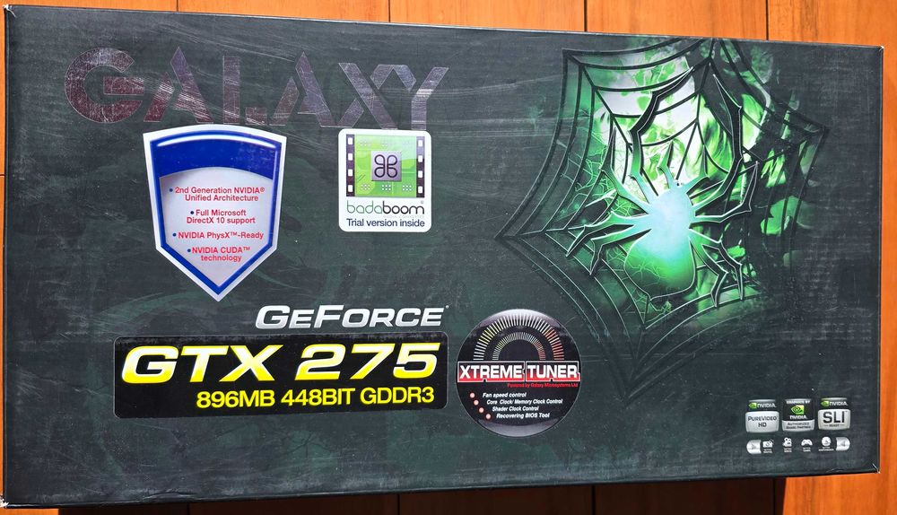 Galaxy Nvidia GeForce GTX 275 PCIE 896MB DDR3 гр. София Илинден • OLX.bg