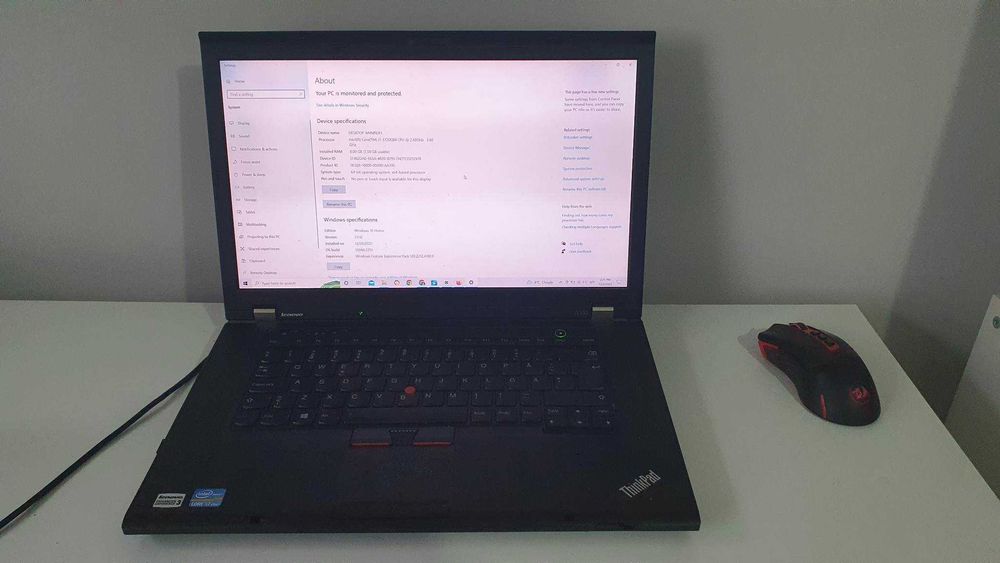 Лаптоп Lenovo ThinkPad W530 i7 гр. Карнобат • OLX.bg