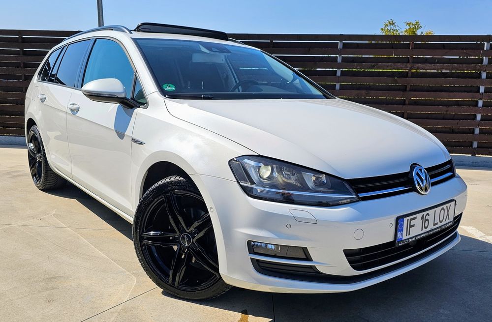 Volkswagen Golf VII / Automata / Panoramic / Carte service / km reali ...