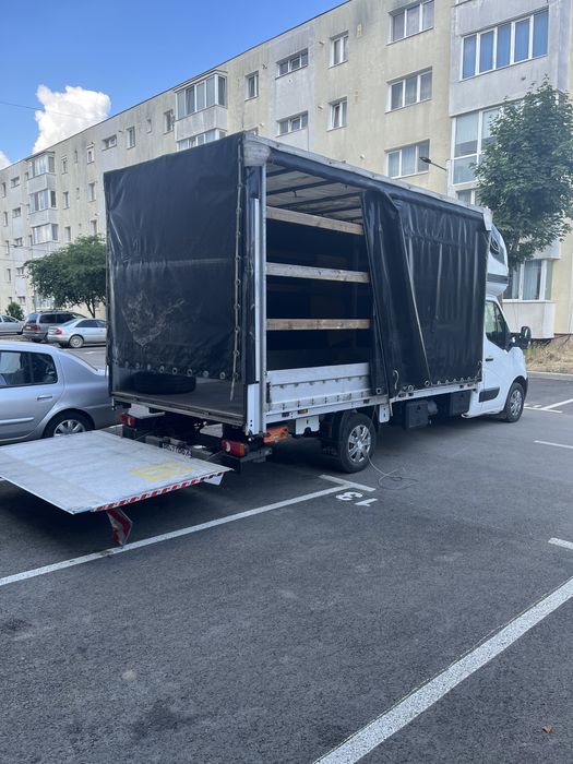 Servicii de transport marfa, mutari, debarasari (duba cu lift+liza ...