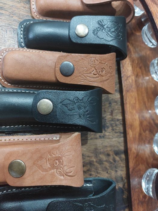 Teaca briceag din piele Idrifaia • OLX.ro