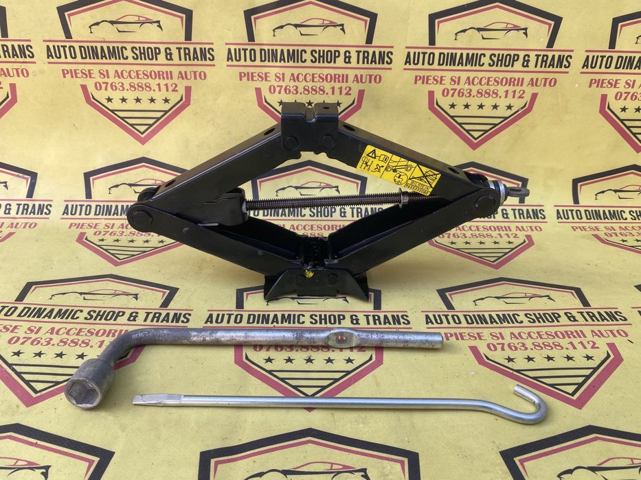 Cric Auto original Citroen C5 + manivela coarba cheie prezoane ...