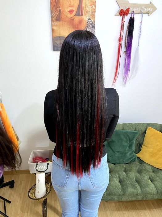 Aplicare extensii sintetice afro pentru alungire si indesire Bucuresti ...