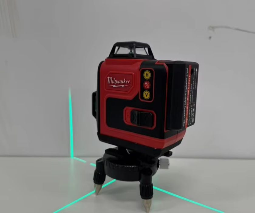 Nivela laser Milwauakee hobby - semiprof, 16 Linii, 4D, 360 gr, Remeti ...